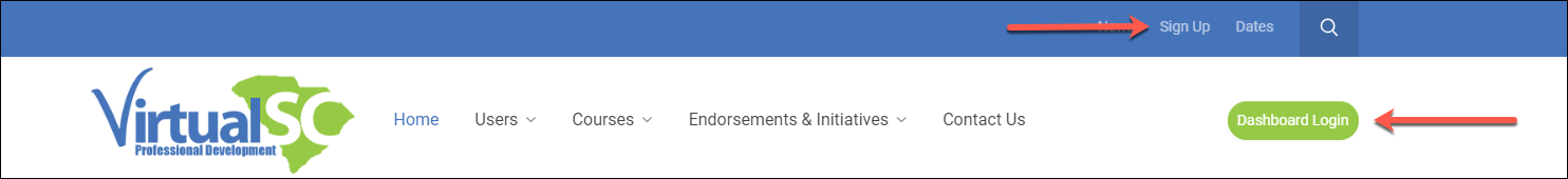 Registering for a Course – VirtualSC PD